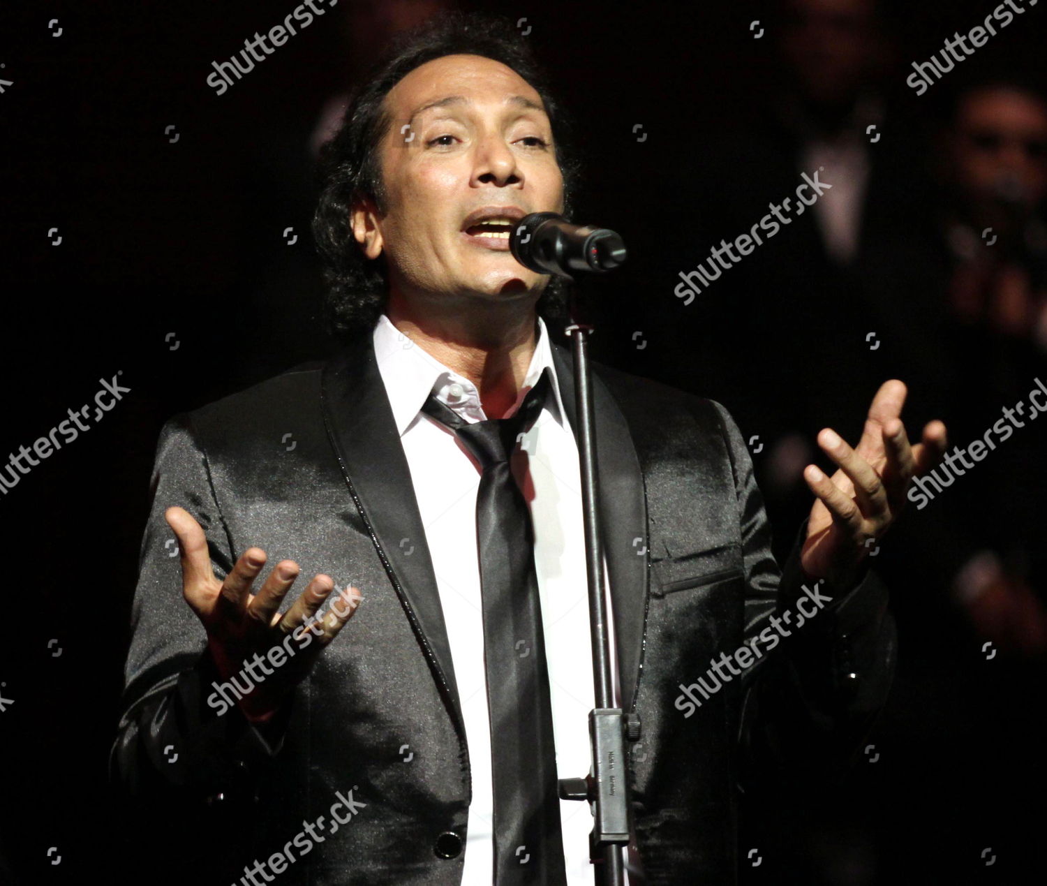 Egyptian Singer Ali El Haggar Performs Editorial Stock Photo - Stock ...