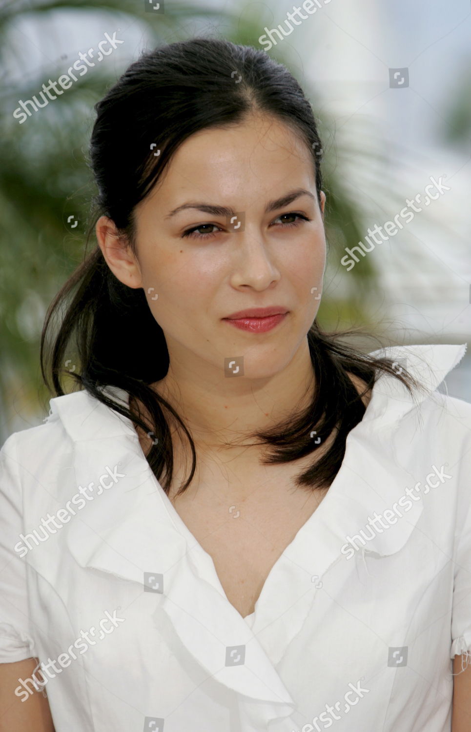 Serbian Actress Marija Petronijevic Poses During Editorial Stock Photo ...