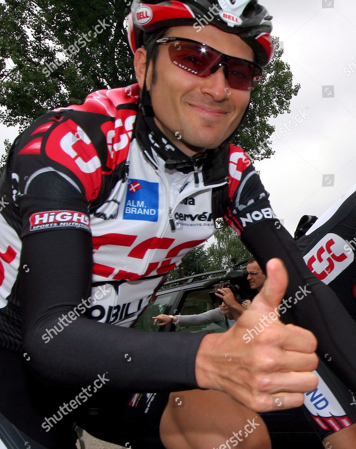 Italian Ivan Basso Cycling Team Csc Editorial Stock Photo - Stock Image ...
