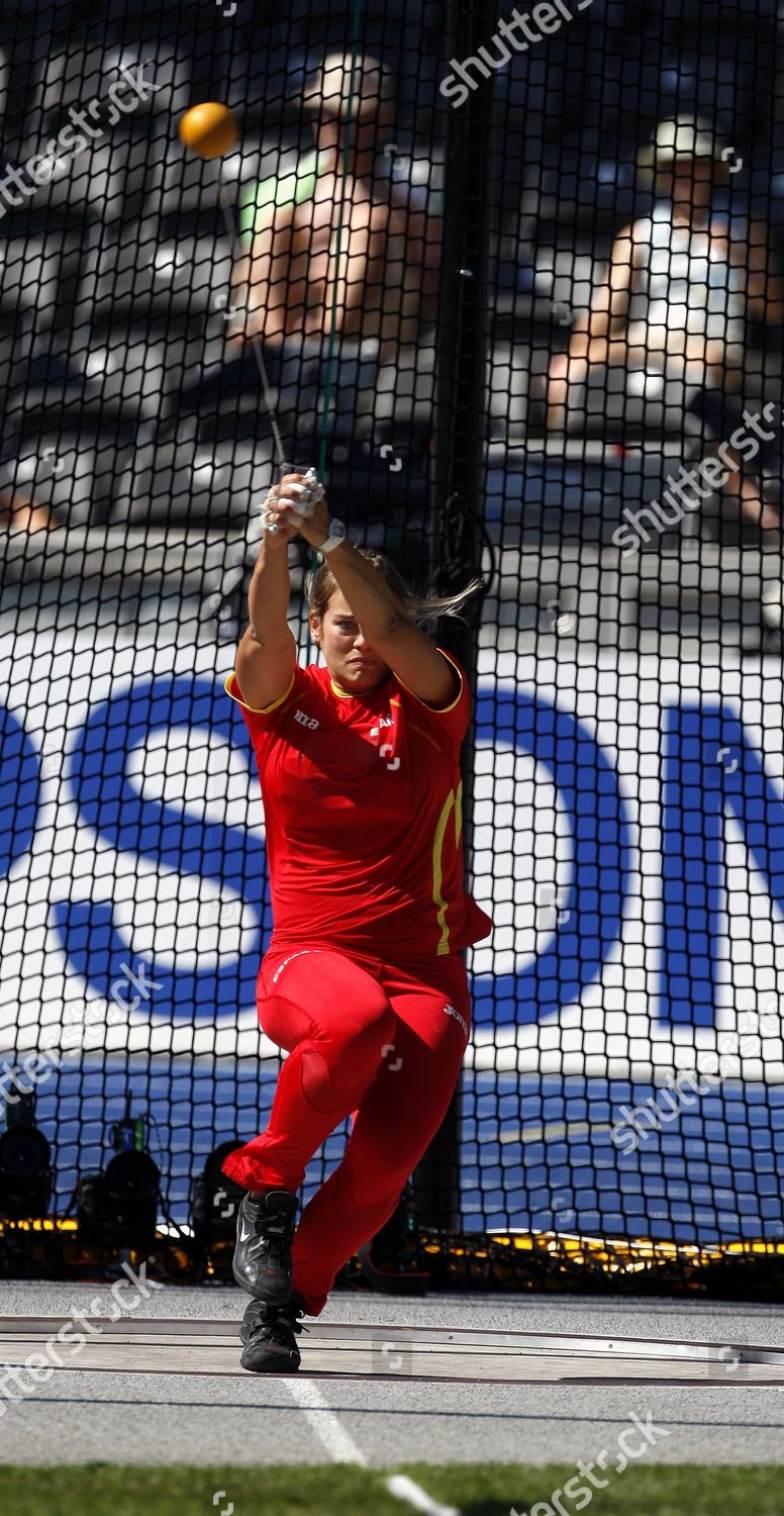 Berta Castells Spain Competes Hanmmer Throw Editorial Stock Photo ...
