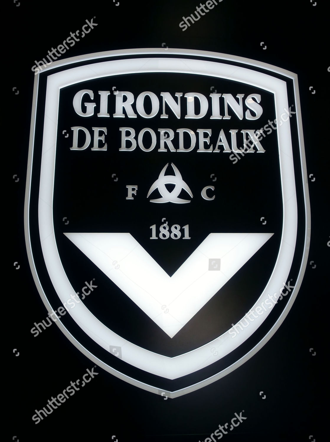 Logo Girondins De Bordeaux Football Club Editorial Stock Photo - Stock ...
