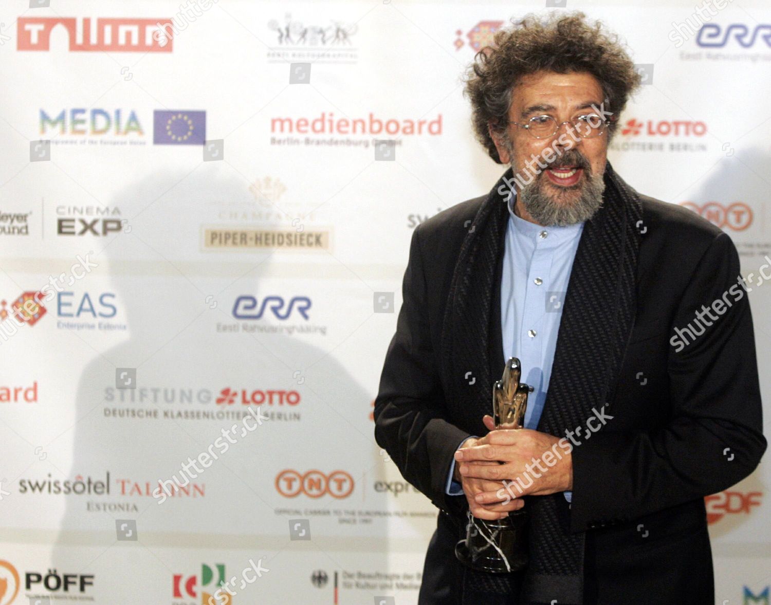 Lebanese Composer Gabriel Yared Poses European Editorial Stock Photo ...