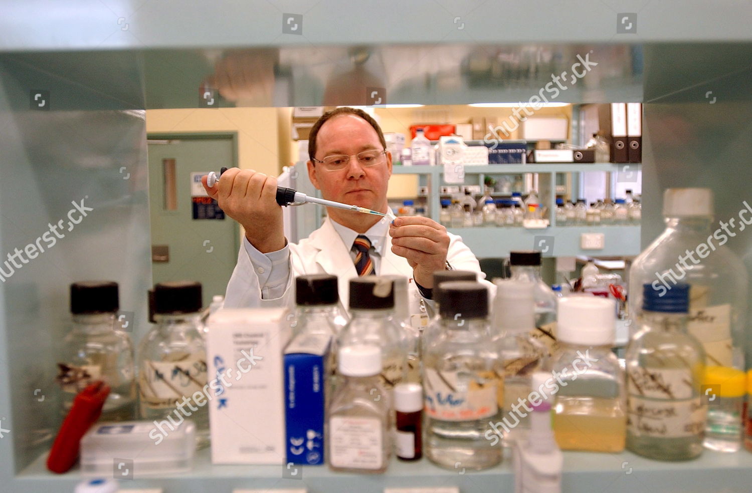 Lead Australian Researcher Professor John Rasko Editorial Stock Photo ...