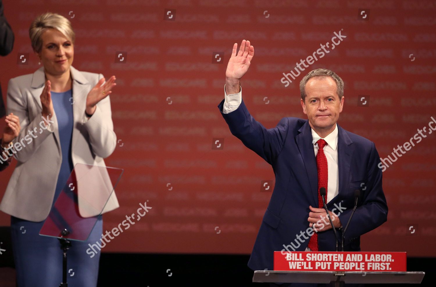 Australian Labor Party Alp Leader Bill Editorial Stock Photo - Stock ...