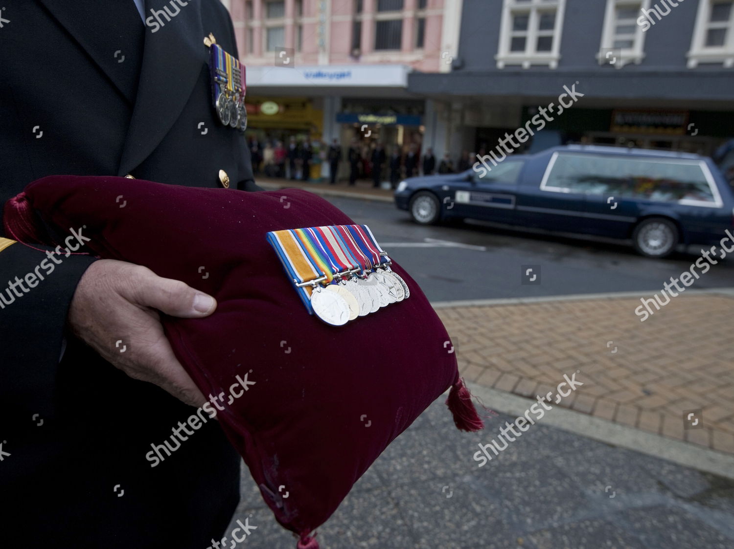 Family Friend Captain Brett Dowsing Holds Editorial Stock Photo - Stock ...