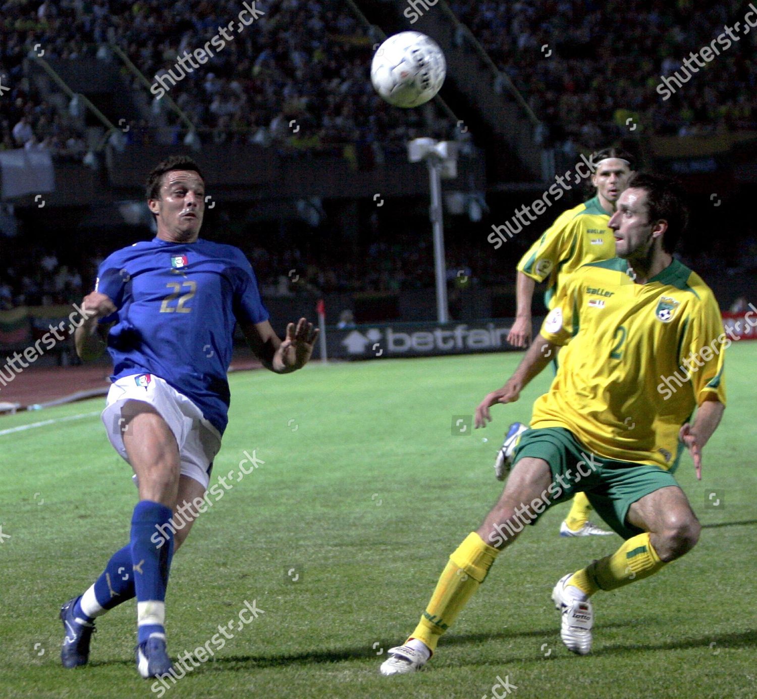 Lithuanian National Soccer Team Player Deivydas Editorial Stock Photo ...