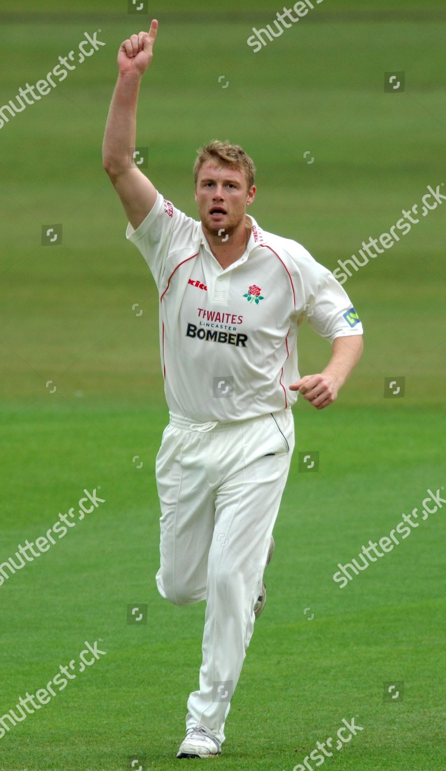 Lancashire England Cricketer Andrew Freddie Flintoff Editorial Stock ...