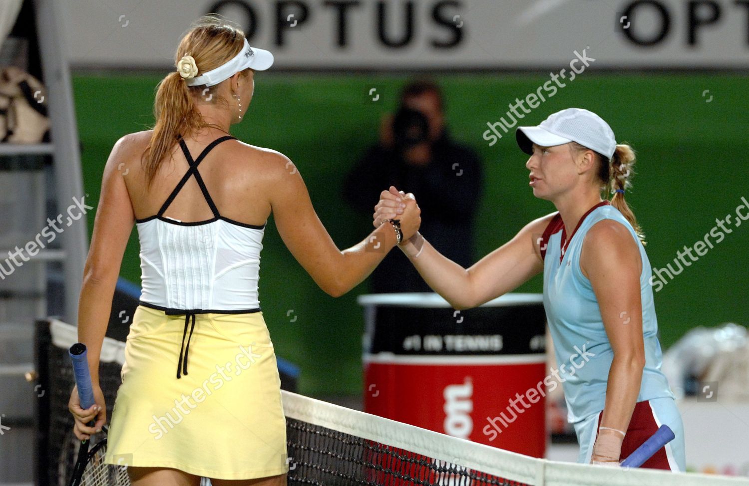 Maria Sharapova Russia L Shakes Hands Editorial Stock Photo - Stock ...