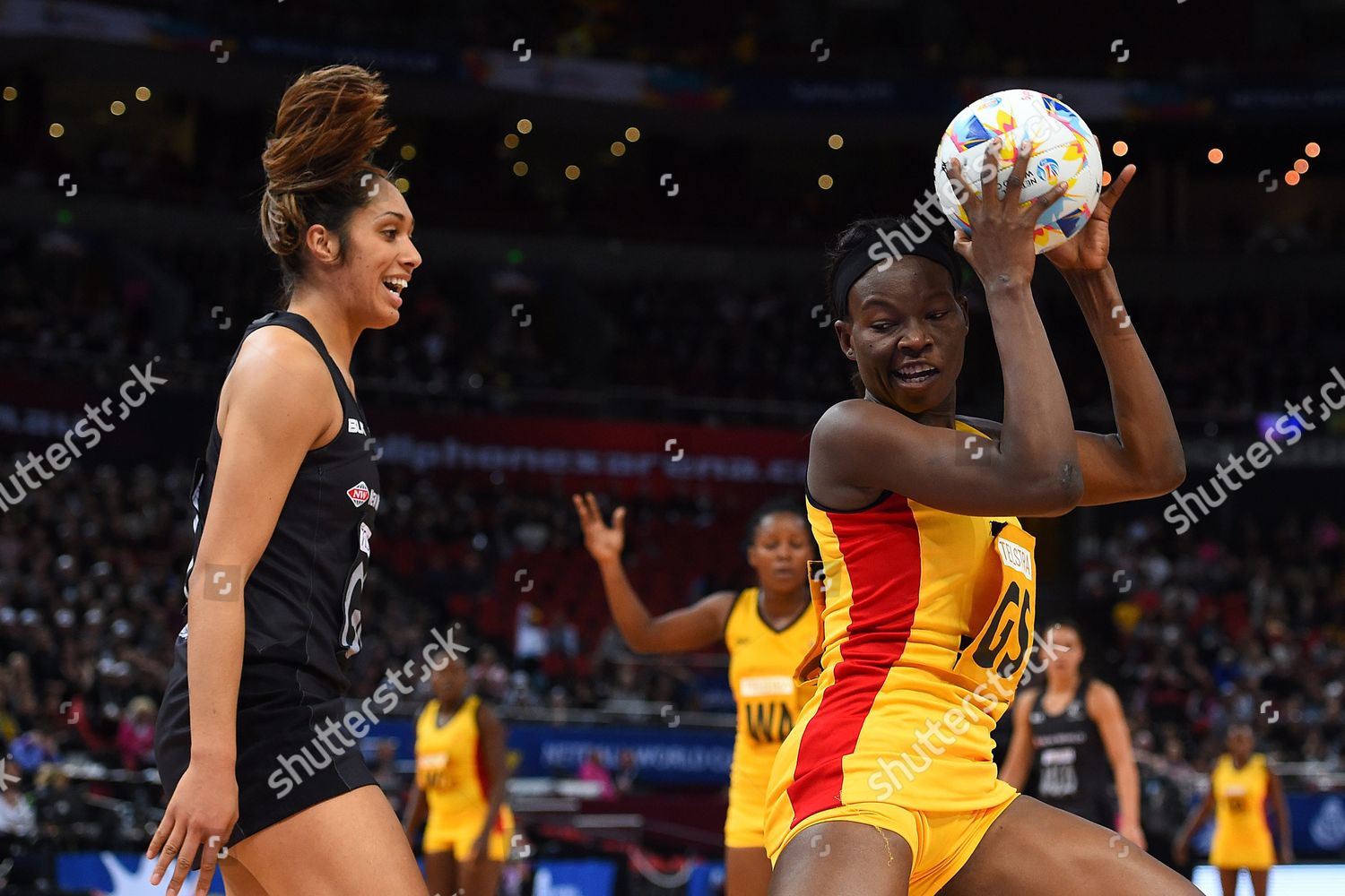Proscovia Peace Uganda Right Competes Ball Editorial Stock Photo ...
