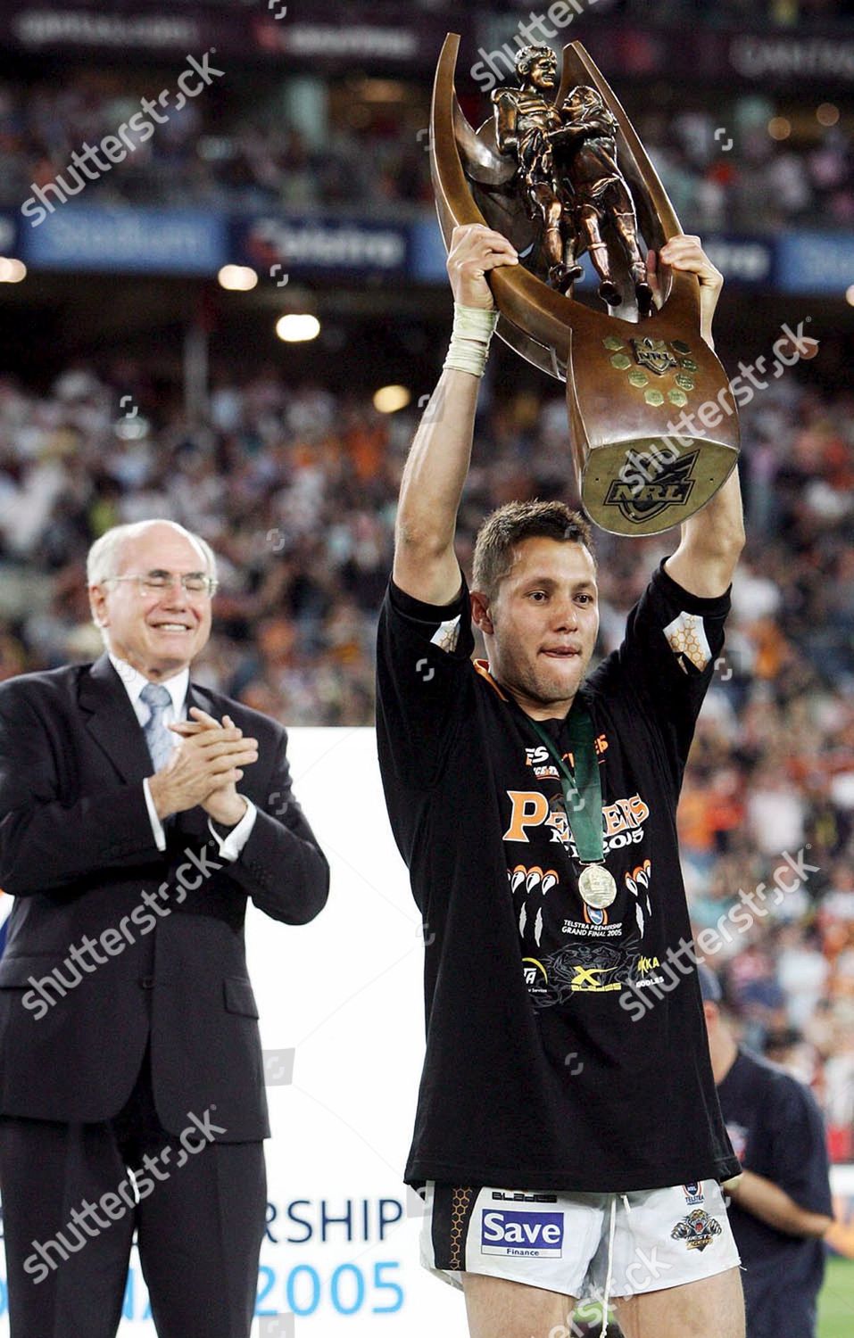Winner Clive Churchill Medal Wests Tigers Editorial Stock Photo - Stock ...