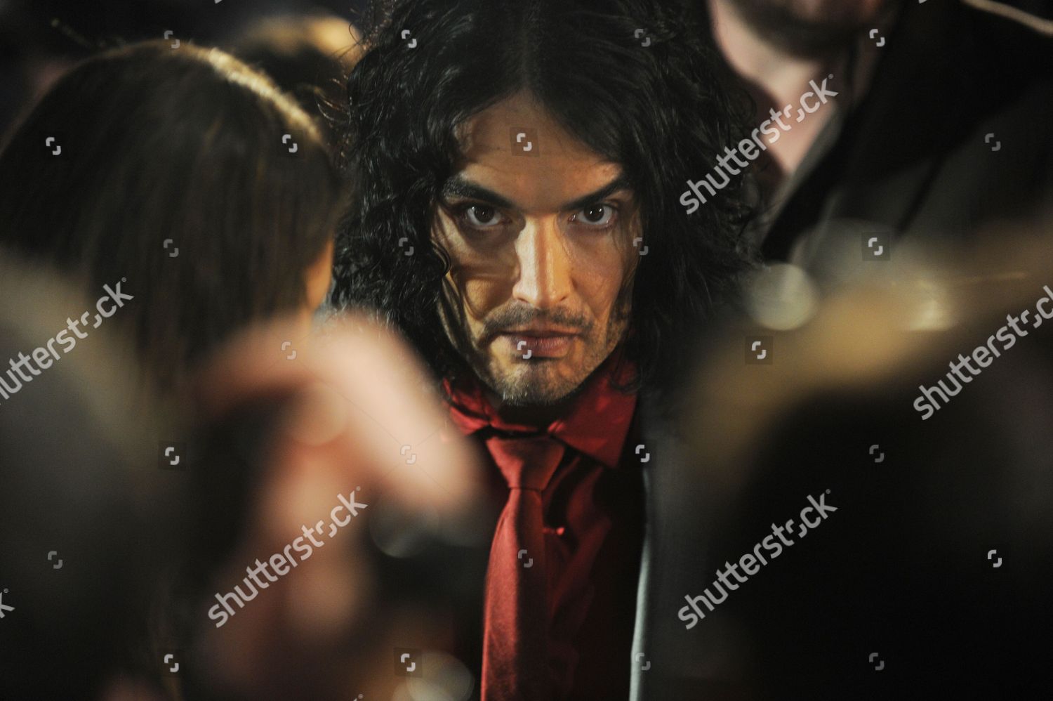 British Comedian Russel Brand Arrives Premiere Editorial Stock Photo ...