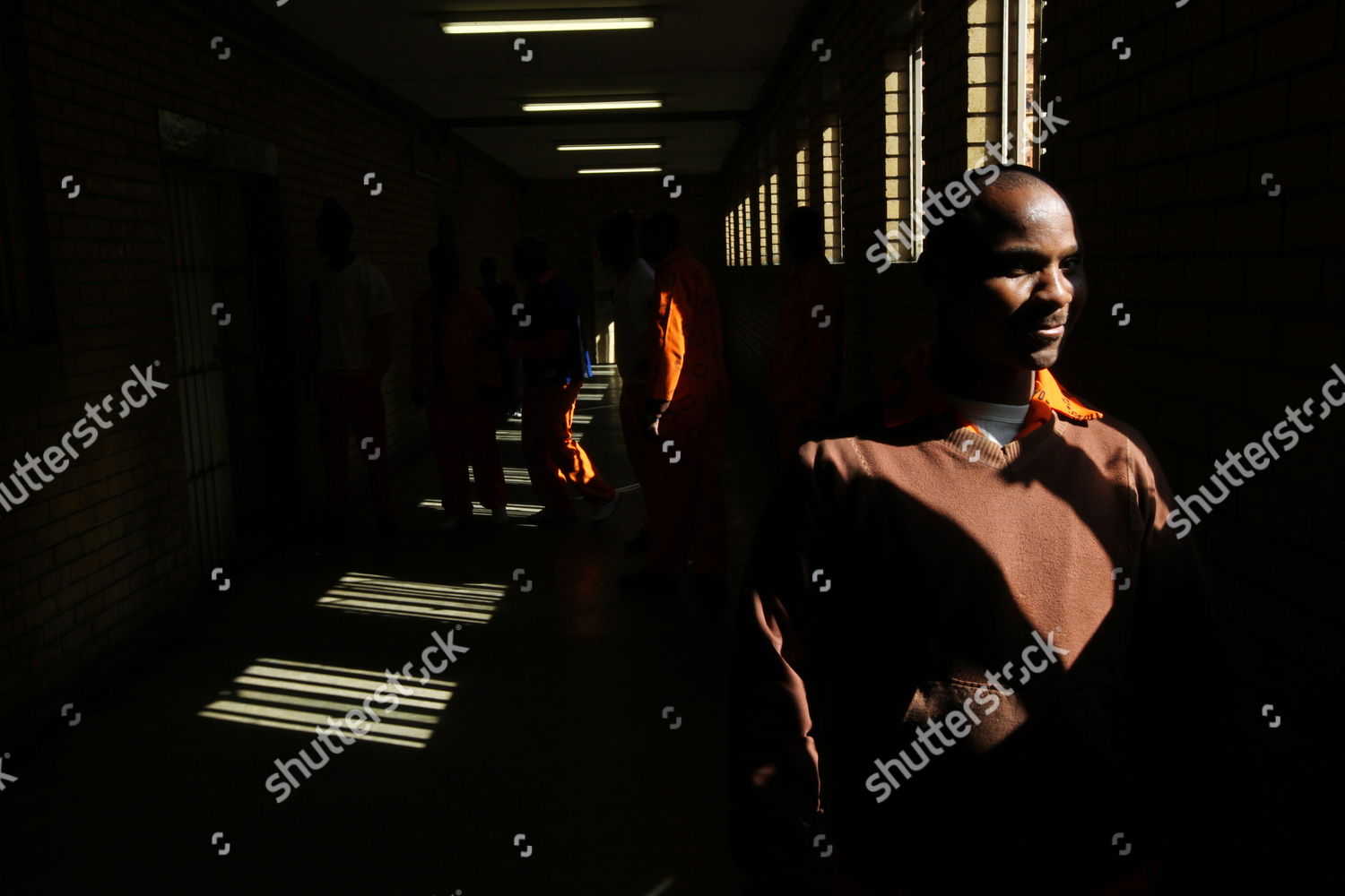 Inmate Looks Out High Security Cells Editorial Stock Photo - Stock ...