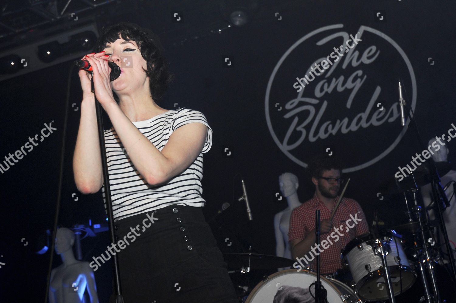 Long Blondes Kate Jackson Mark Turvey Editorial Stock Photo - Stock ...