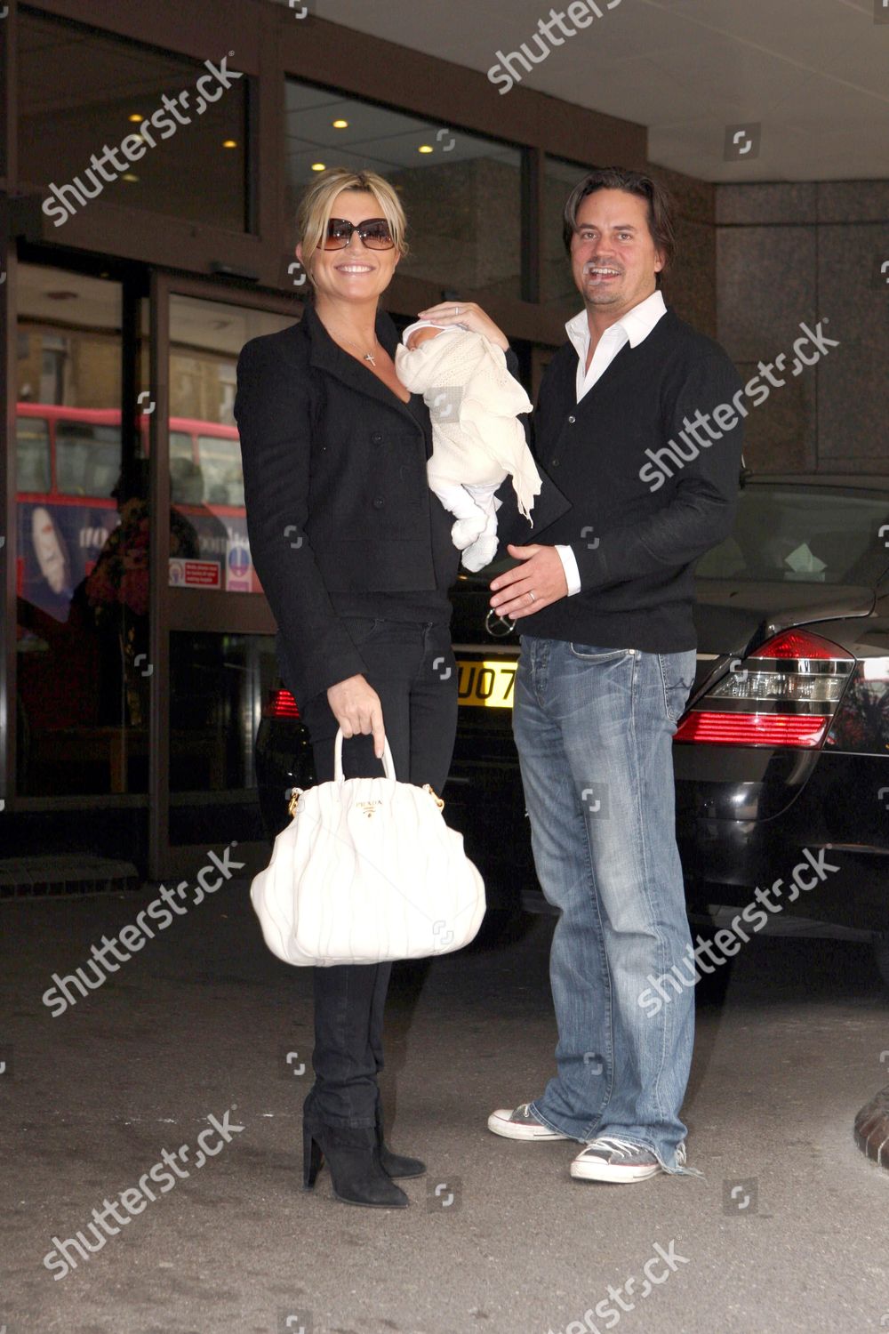 Actress Tina Hobley Husband Oliver Wheeler Editorial Stock Photo ...