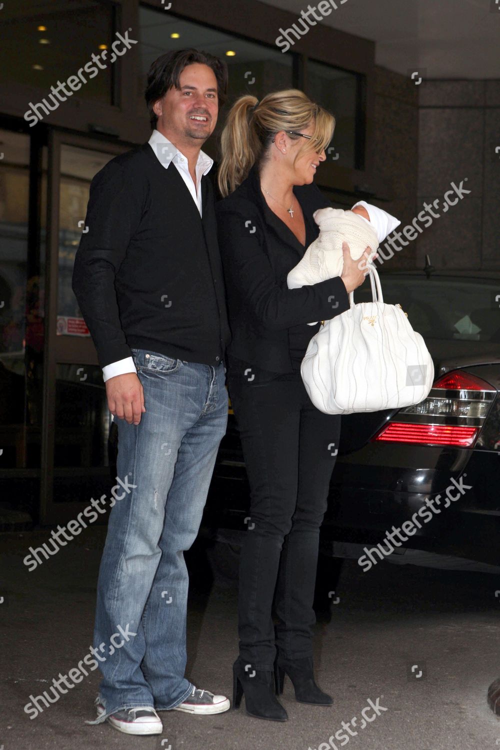 Actress Tina Hobley Husband Oliver Wheeler Editorial Stock Photo ...
