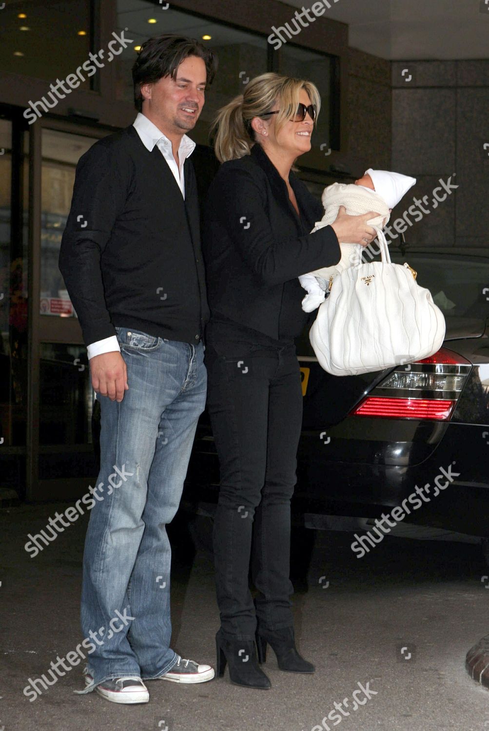 Actress Tina Hobley Husband Oliver Wheeler Editorial Stock Photo ...