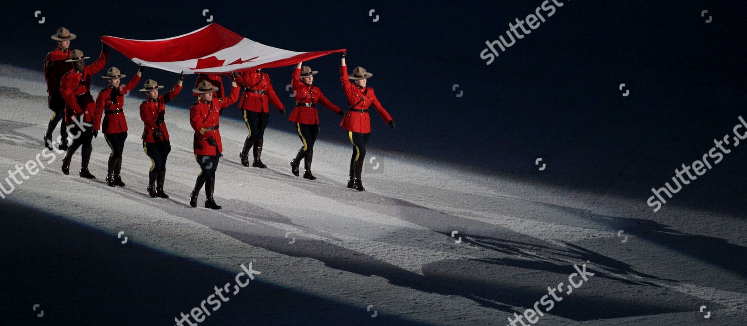 Royal Canadian Mounted Police Honour Guard Editorial Stock Photo ...