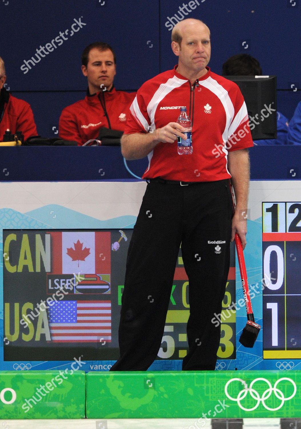 Canadian Skip Action During Action Round Editorial Stock Photo - Stock ...