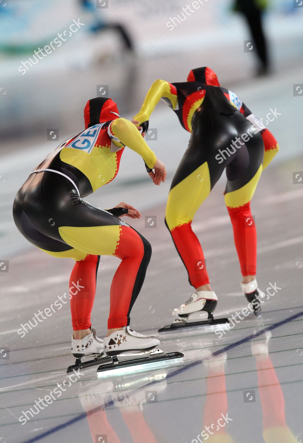 Skaters Germany Action During Womens Speed Editorial Stock Photo ...