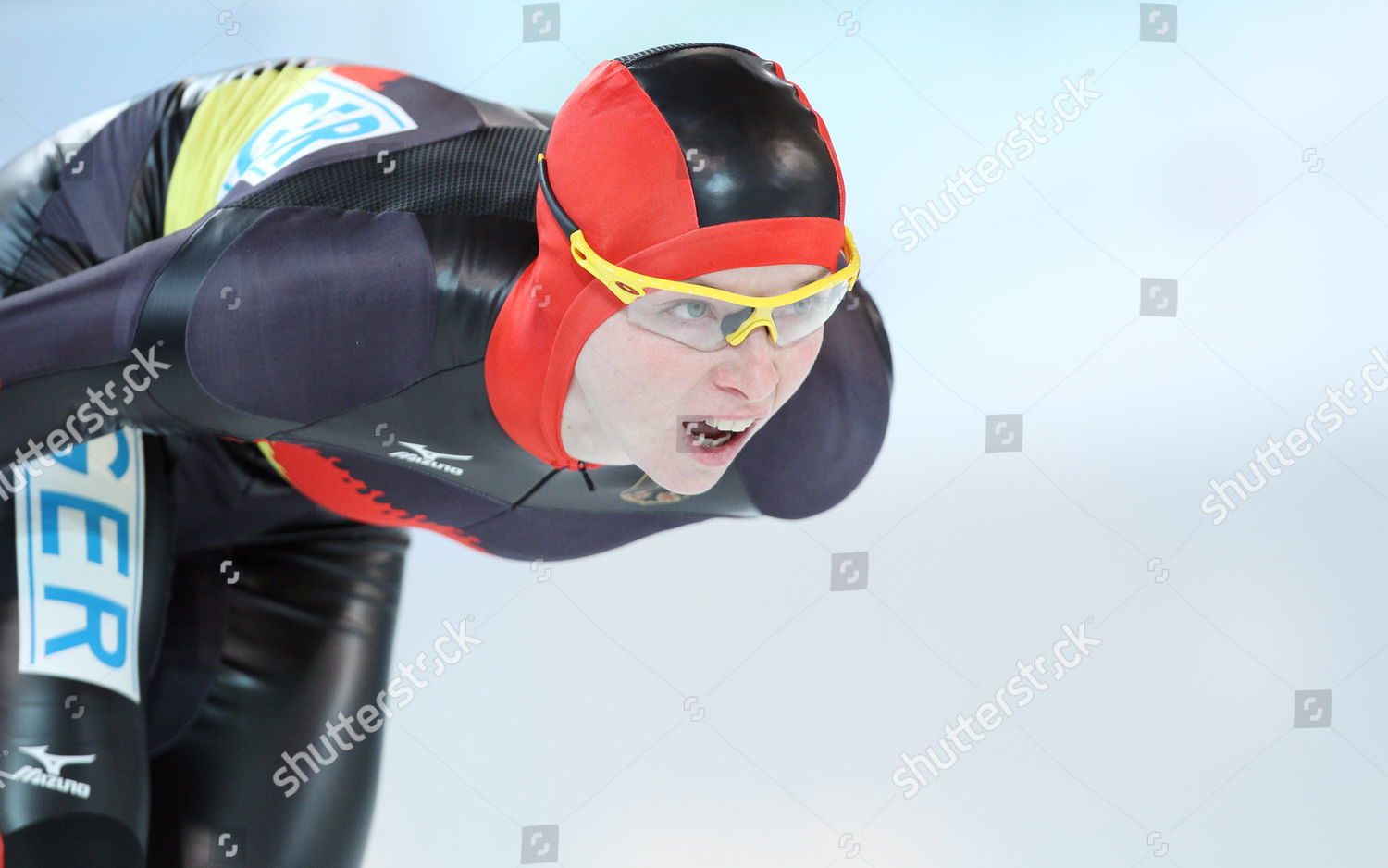 Monique Germany During Womans Speed Skating Editorial Stock Photo ...