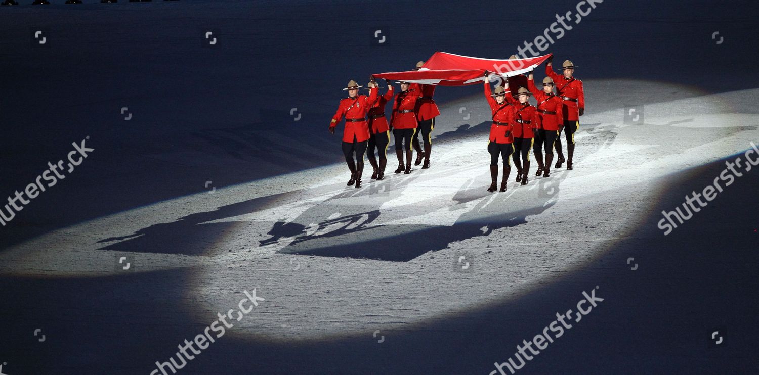 Royal Canadian Mounted Police Honour Guard Editorial Stock Photo ...