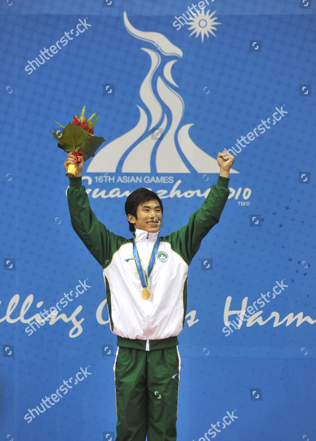 Jia Rui Macau Celebrates After Winning Editorial Stock Photo - Stock ...