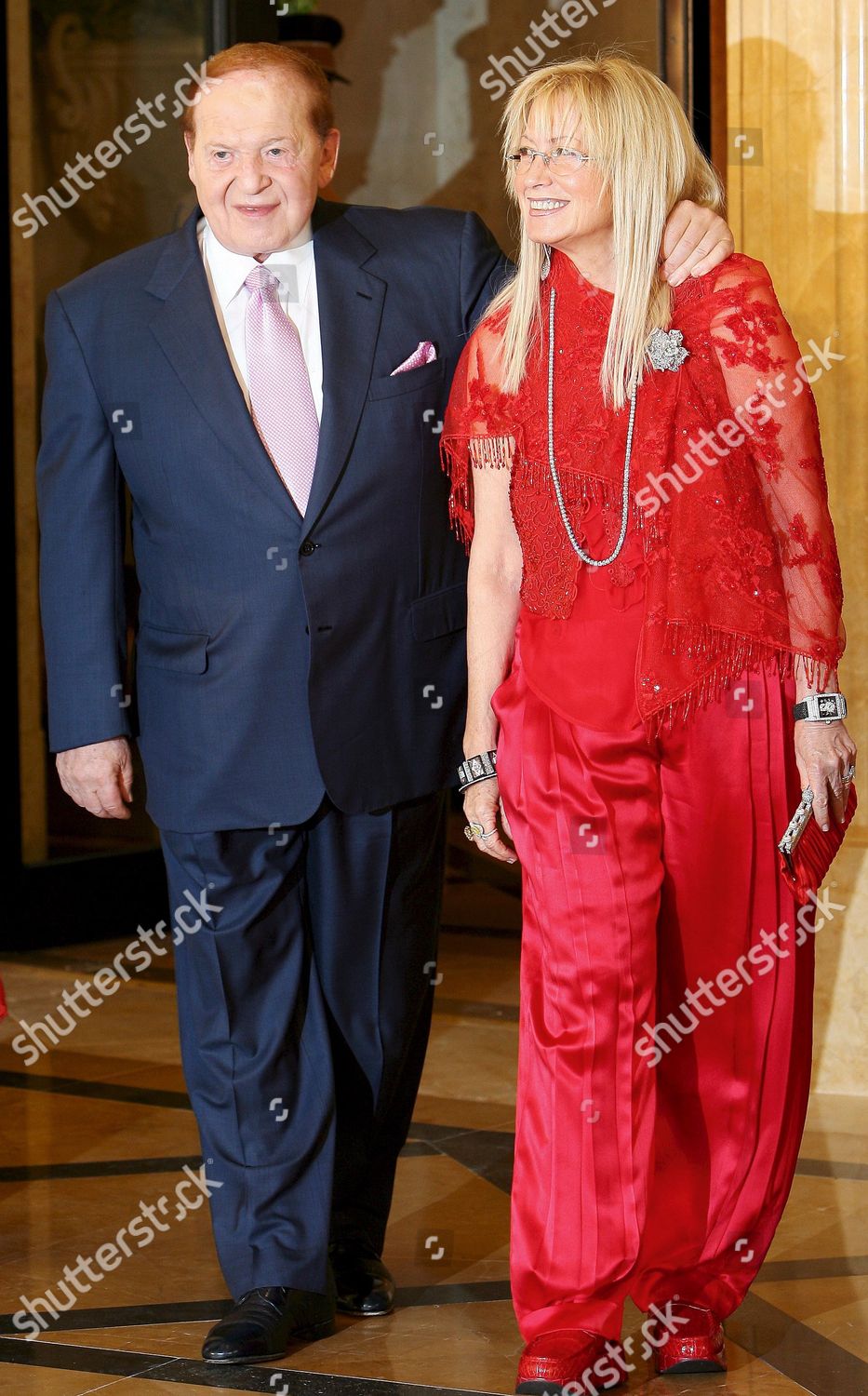 Sheldon G Adelson L Chairman Chief Editorial Stock Photo - Stock Image ...