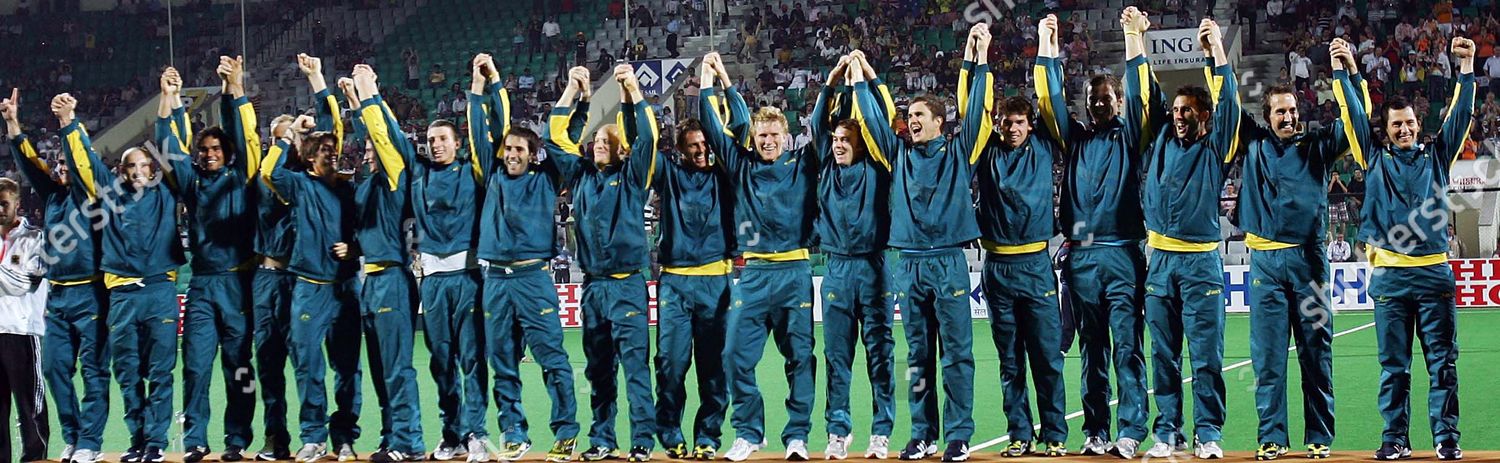 Australian Team Cheers During Award Ceremony Editorial Stock Photo ...