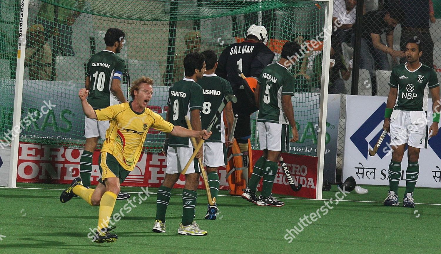 South Africas Ian Haley Celebrates After Editorial Stock Photo - Stock ...
