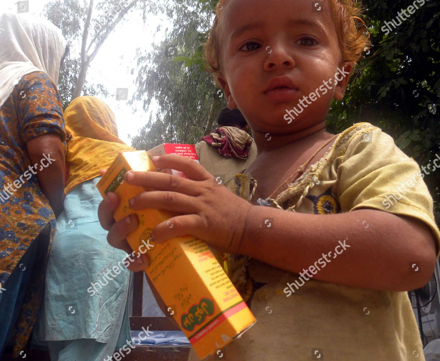 Flood Victims Suffering Different Waterborne Diseases Editorial Stock ...