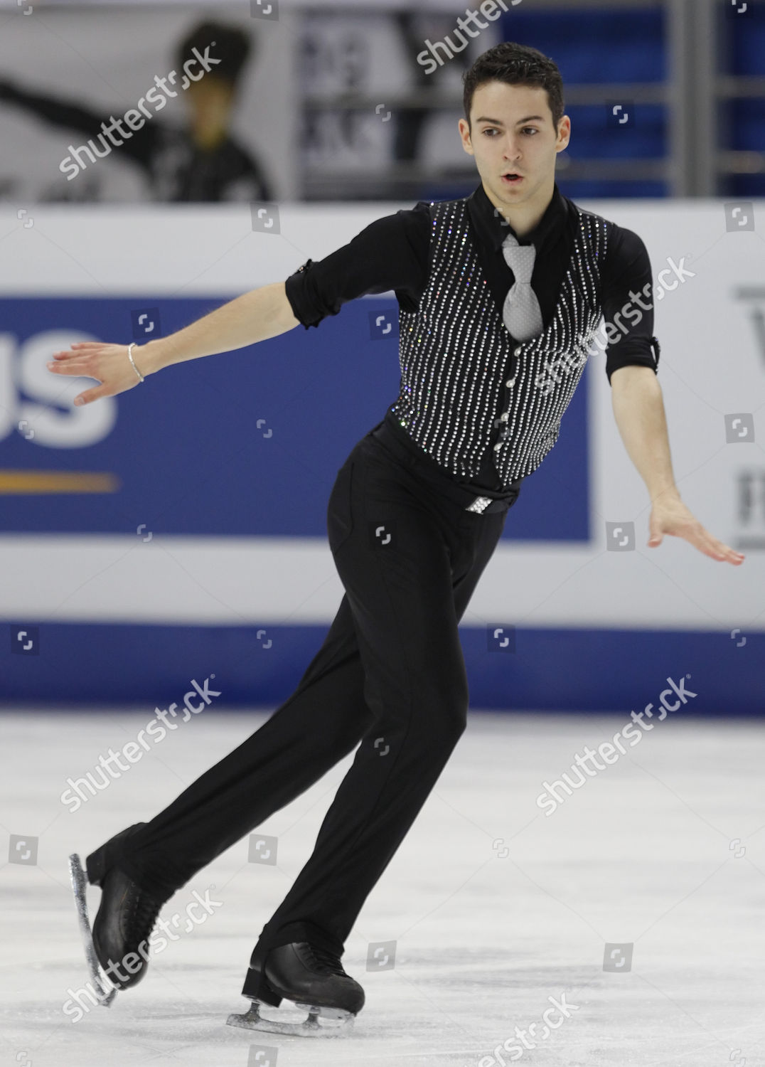 Mikael Redin Switzerland Performs His Preliminary Editorial Stock Photo ...