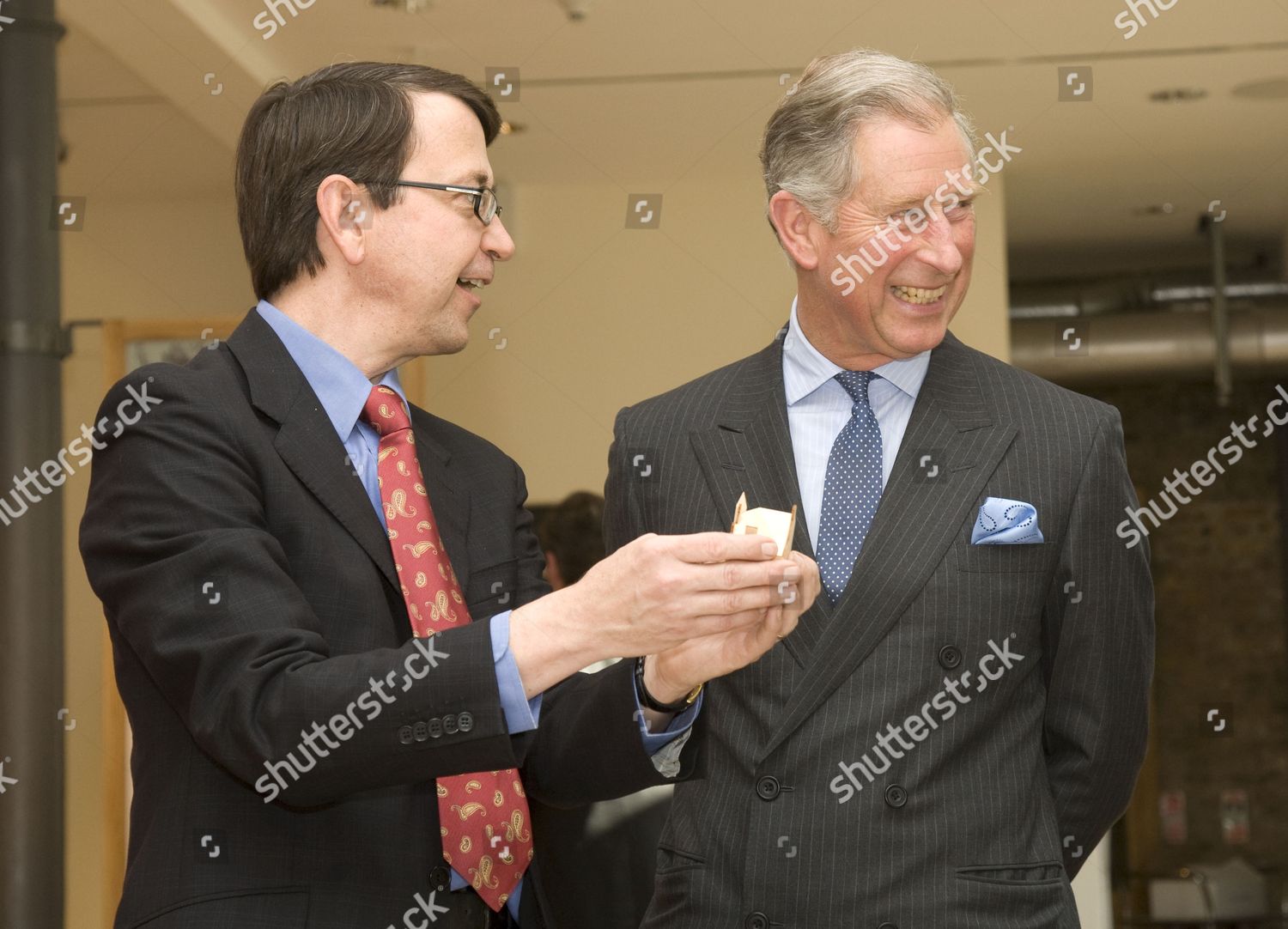 Prince Charles Hank Dittmar Chief Executive Editorial Stock Photo ...