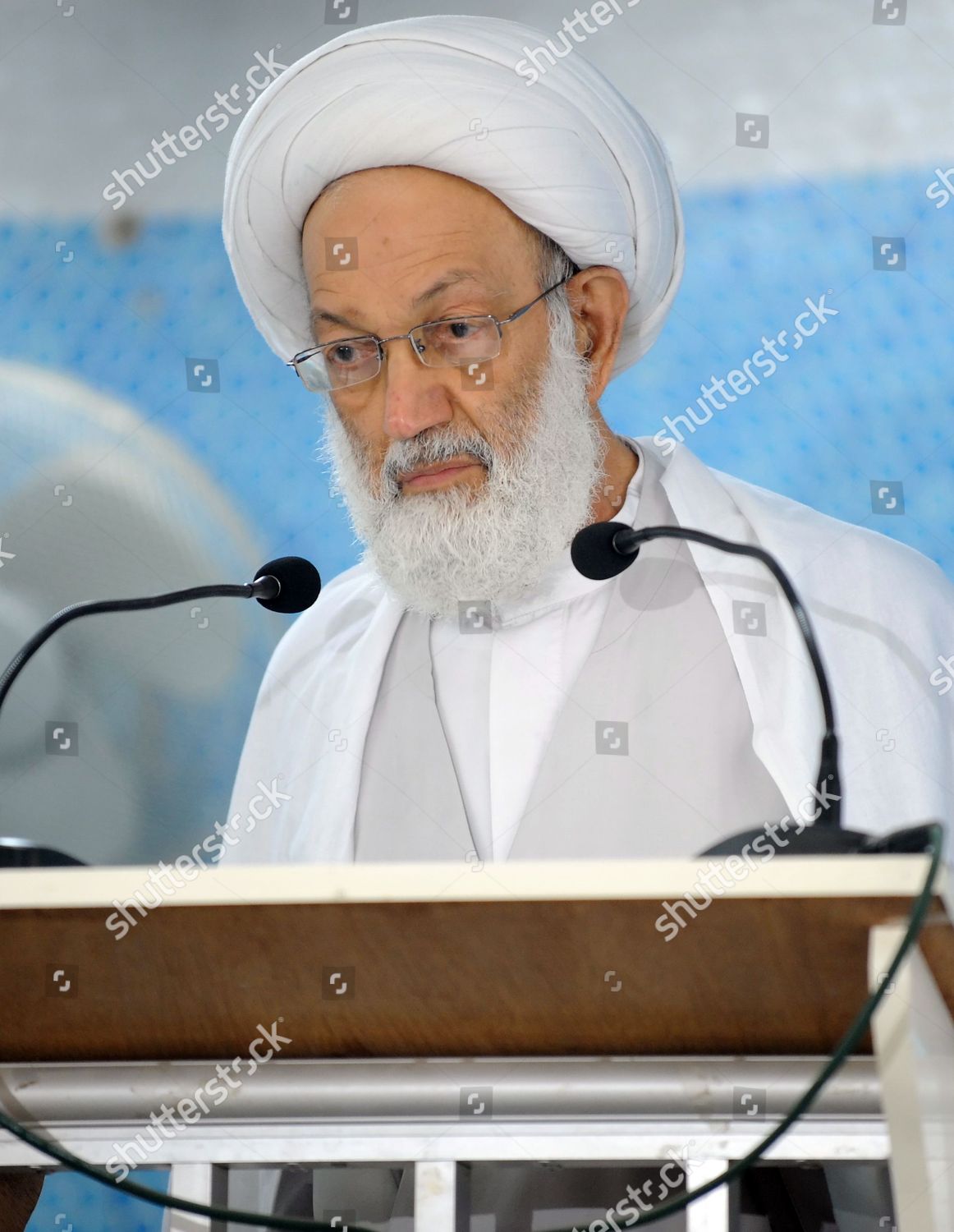 Shiite Sheikh Isa Qassim Delivers Friday Editorial Stock Photo - Stock ...