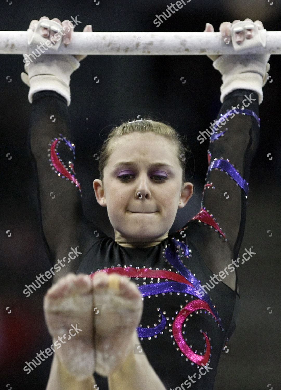 Austalian Gymnast Lauren Mitchell Performs On Editorial Stock Photo ...