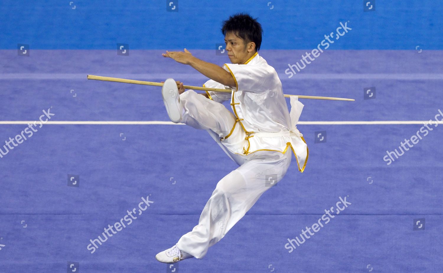 Wushu Practitioner Masahi Harada Japan Competes Editorial Stock Photo ...
