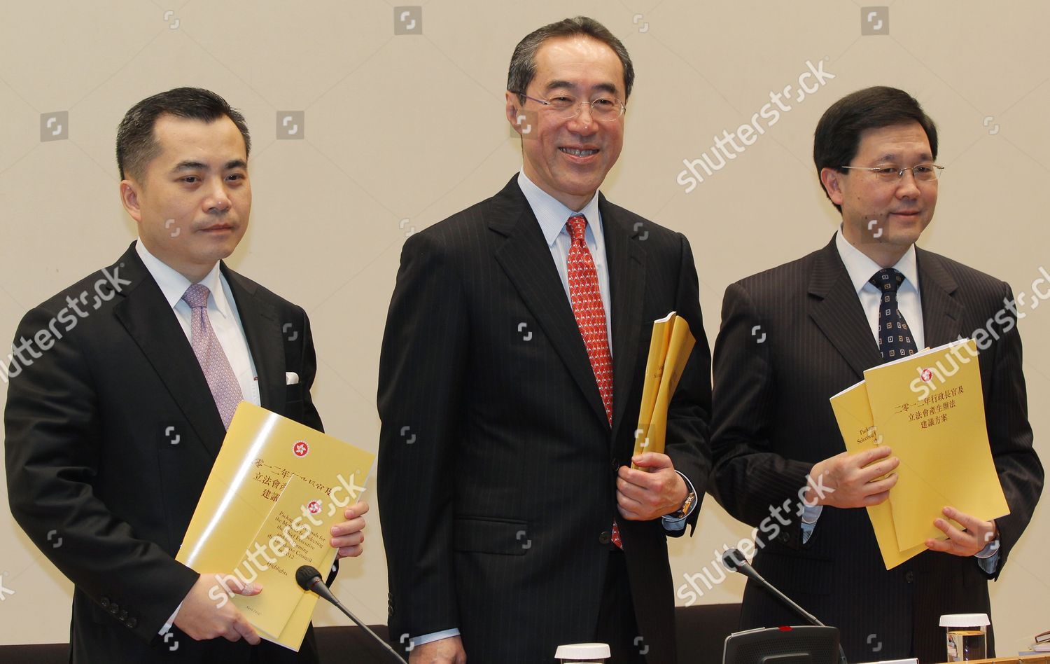 Chinese Wong Yan Lung L Secretary Editorial Stock Photo - Stock Image ...