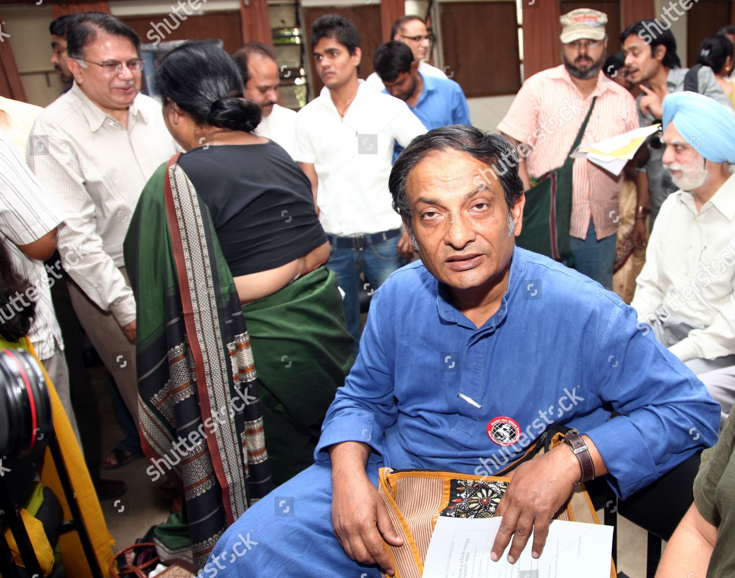 Civil Rights Activist Binayak Sen Attends Editorial Stock Photo - Stock ...