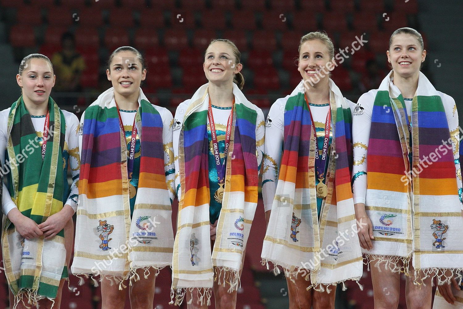 Members Australian Gymnastics Team Listen National Editorial Stock ...