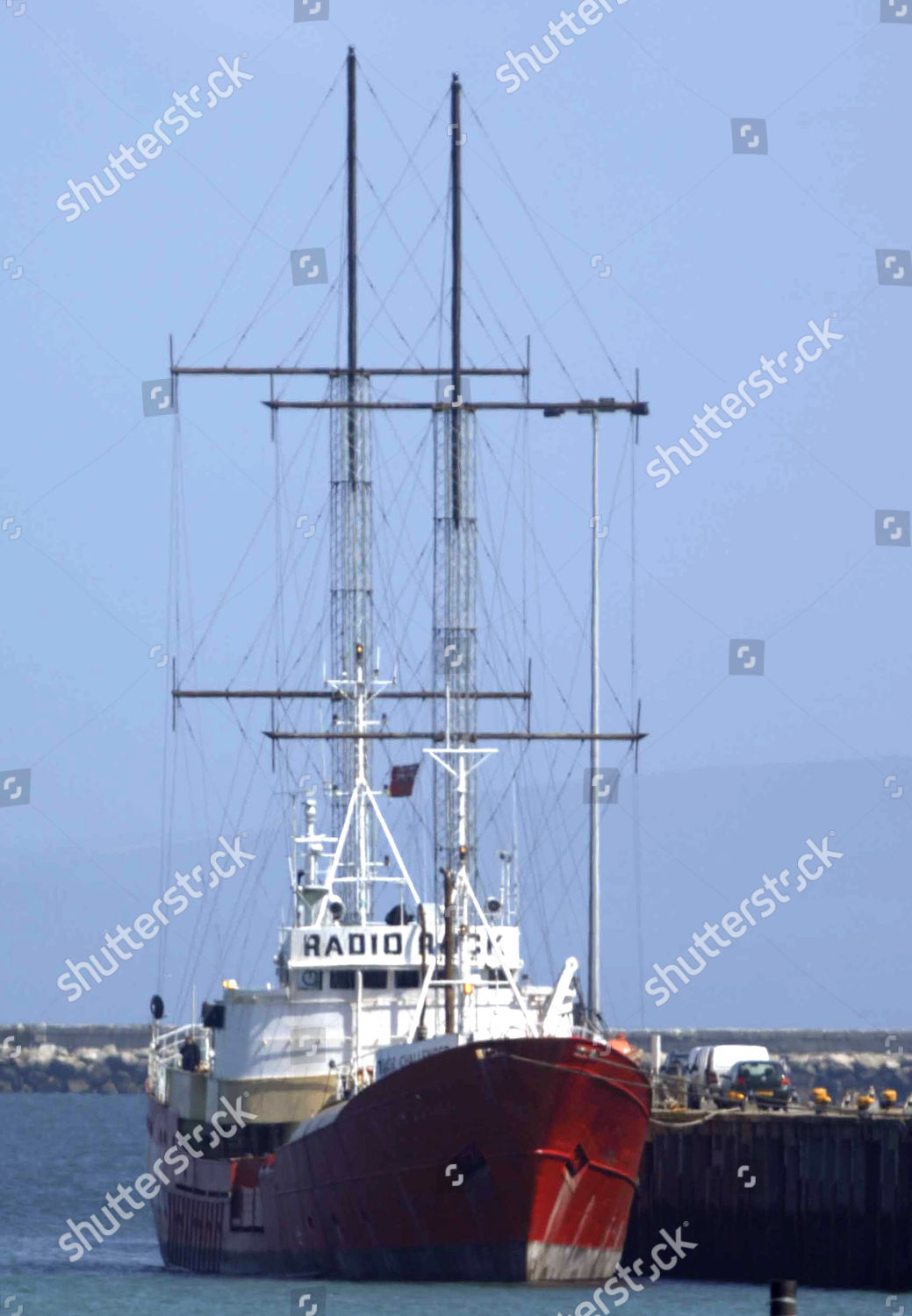 Timor Challenger Trawler Radio Masts Play Editorial Stock Photo - Stock ...