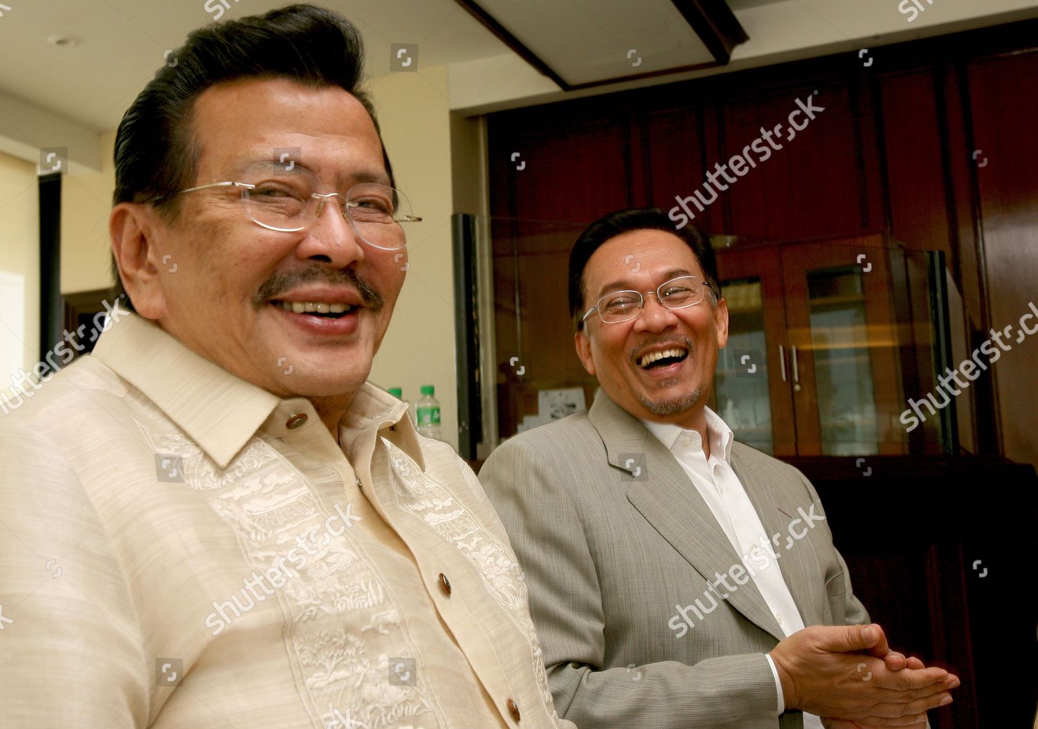 Former Philippine President Joseph Estrada L Editorial Stock Photo ...