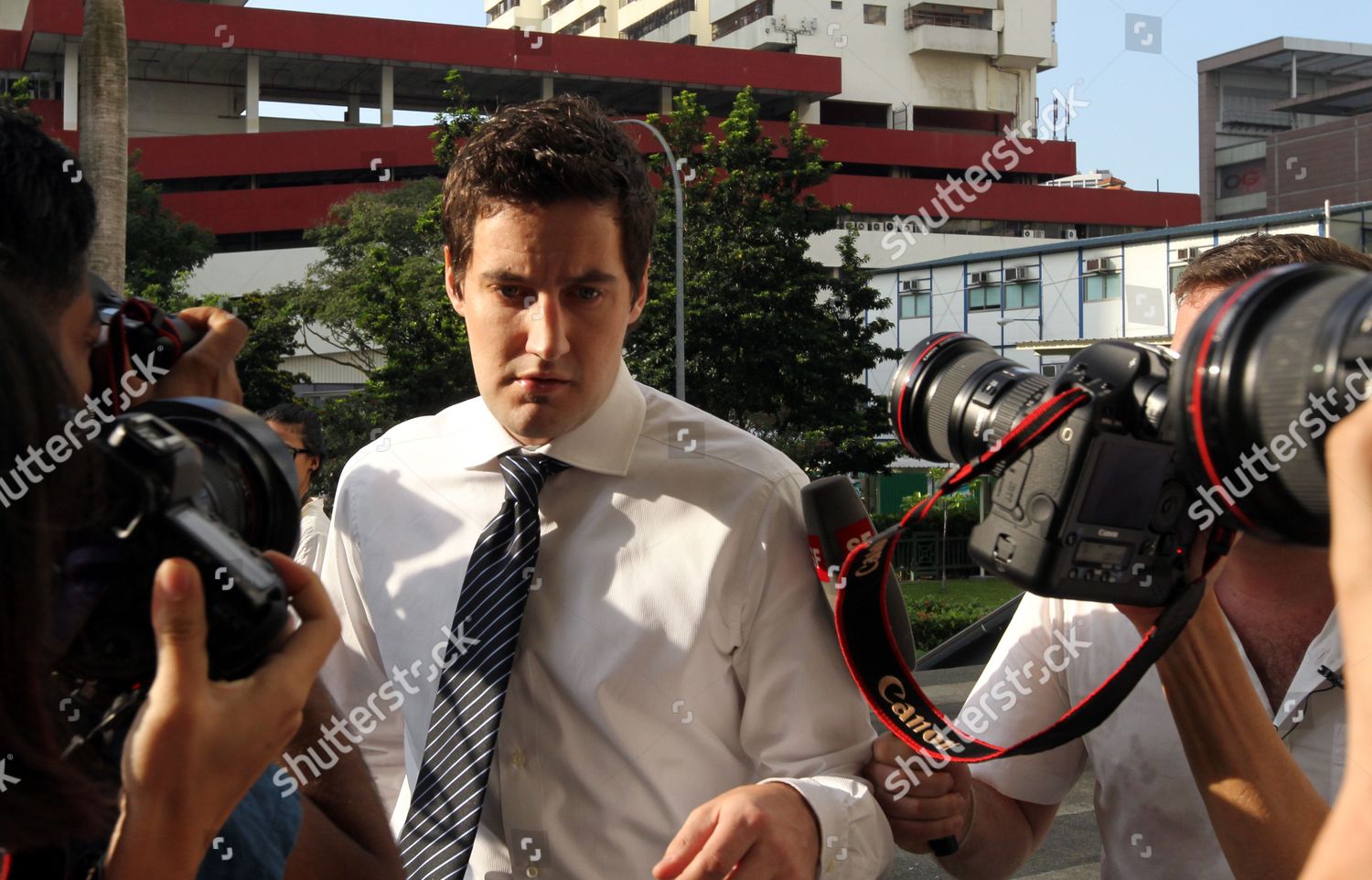 Oliver Fricker Switzerland C Surrounded By Editorial Stock Photo ...