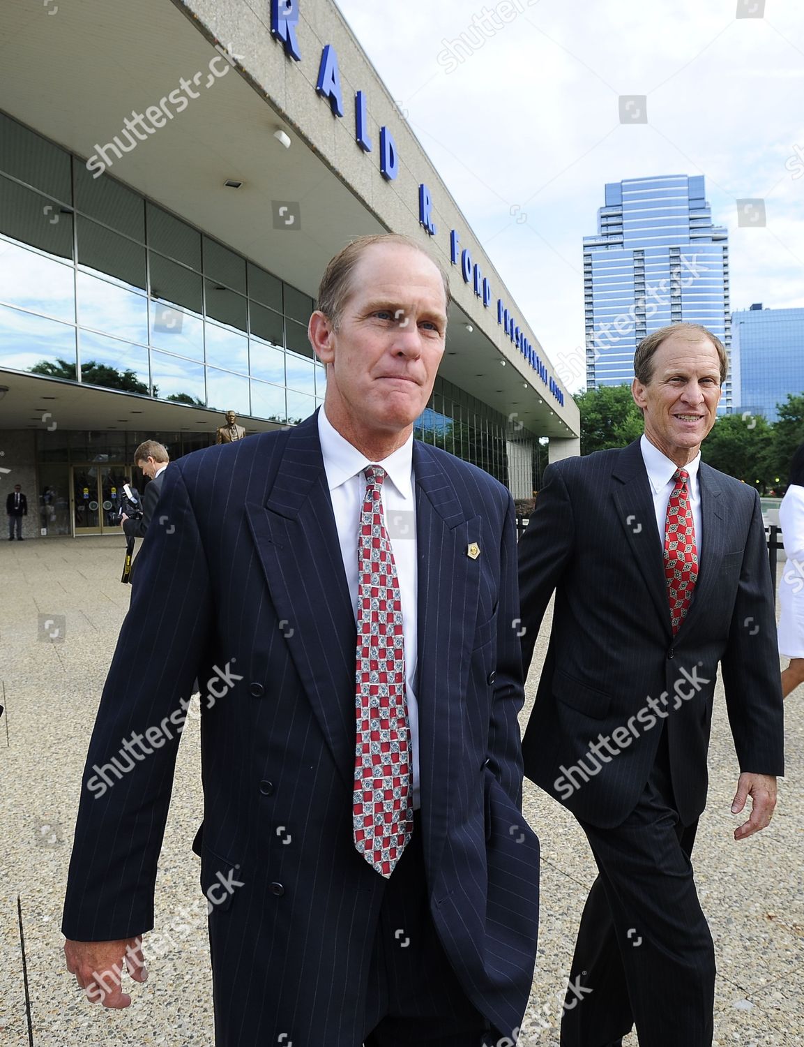 Steve Ford L His Brother Mike Editorial Stock Photo - Stock Image ...