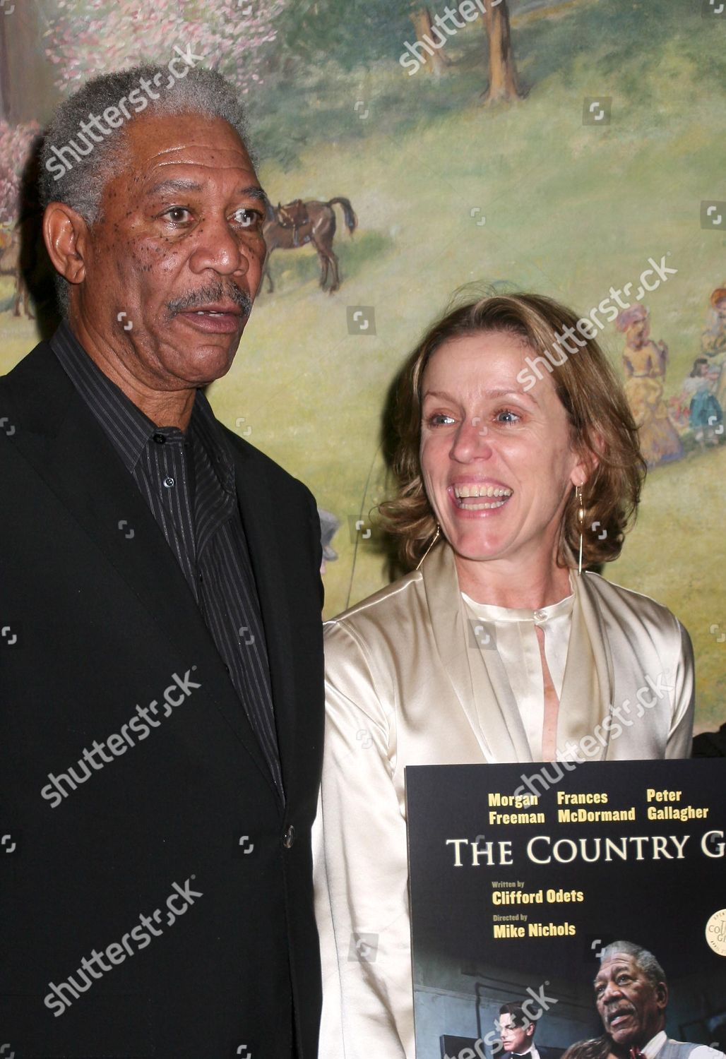 Morgan Freeman Frances Mcdormand Editorial Stock Photo - Stock Image ...