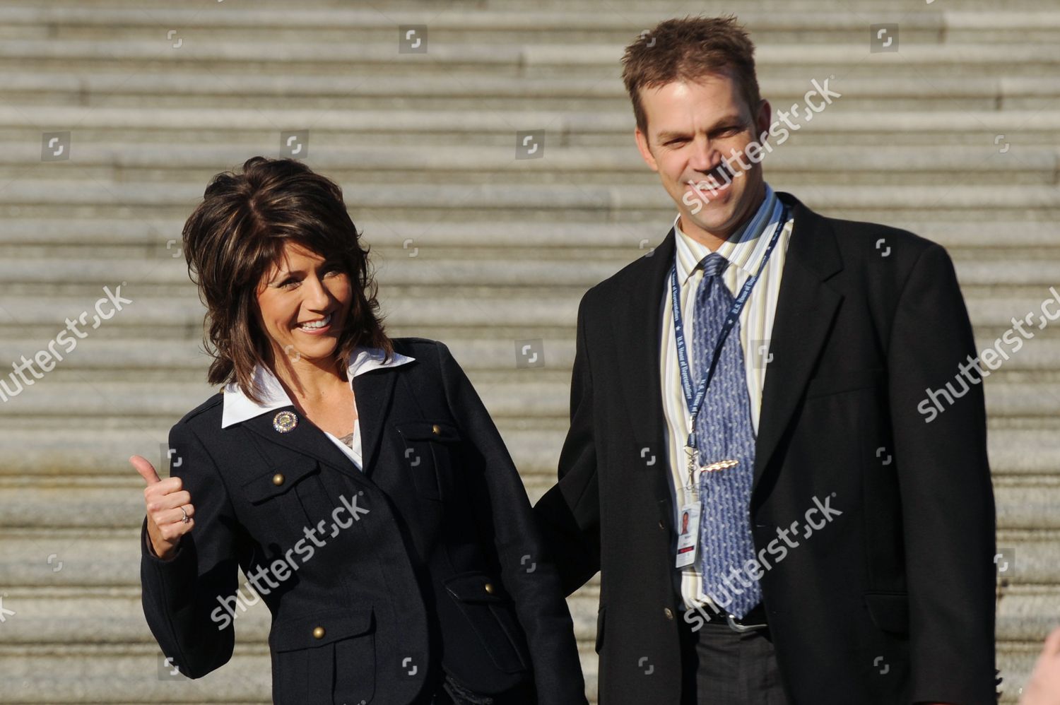 Us Republican Representativeelect Kristi Noem L Editorial Stock Photo ...