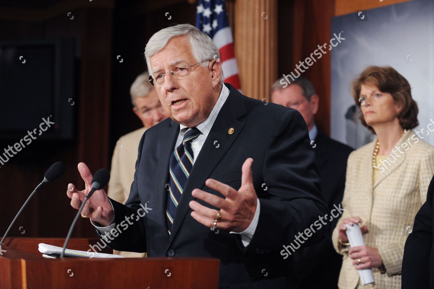 Republican Senator Mike Enzi C Wyoming Editorial Stock Photo - Stock ...