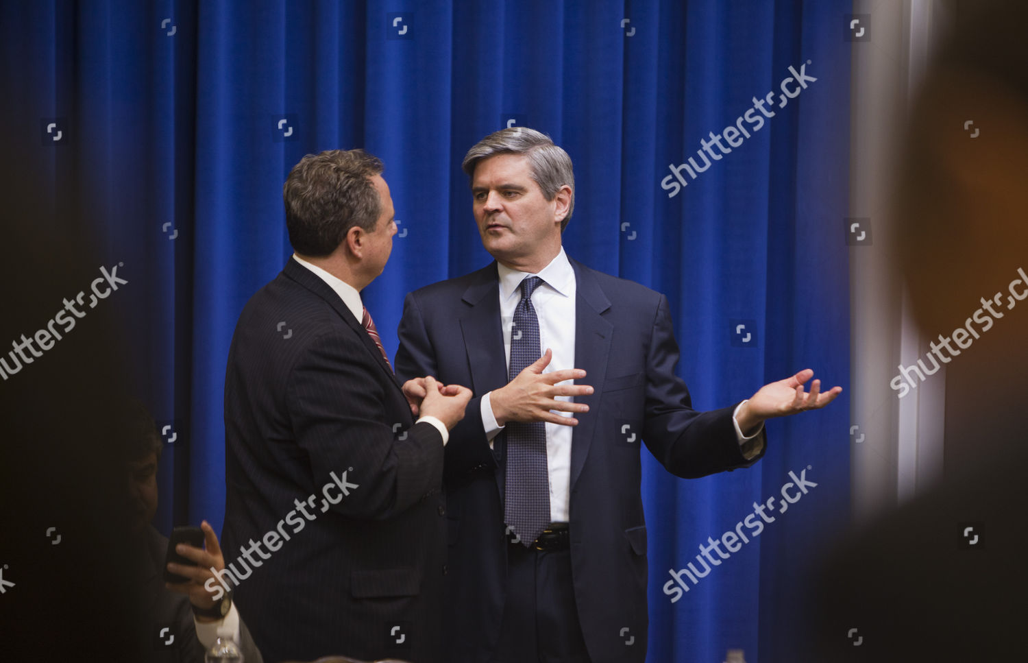 Aol Founder Steve Case R Chats Editorial Stock Photo - Stock Image ...