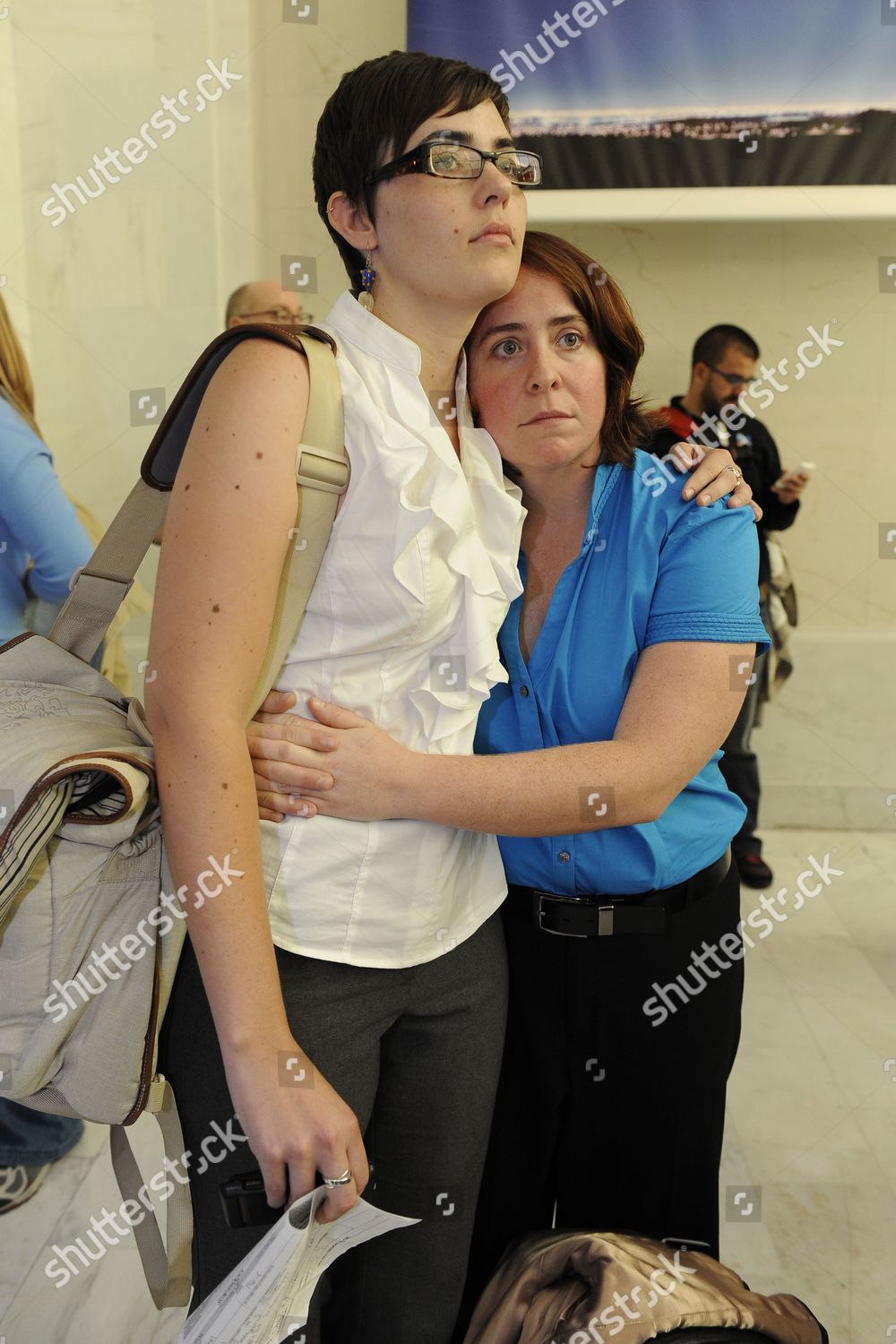 Christine Rhodes L Her Partner Kathleen Editorial Stock Photo - Stock ...