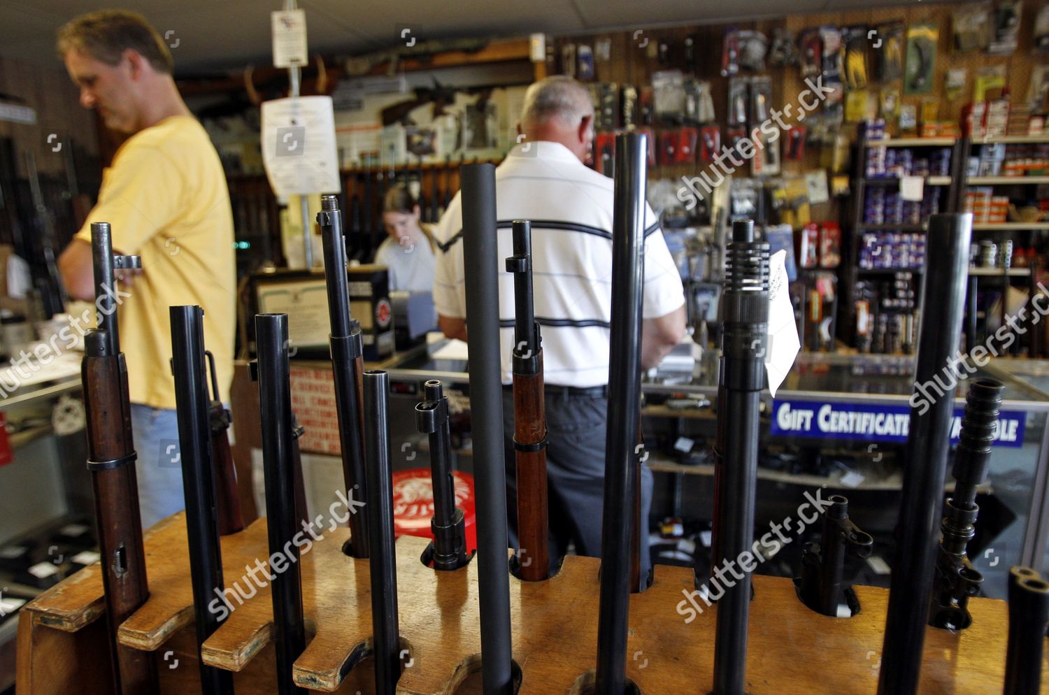Costumers Shop Guns Rinks Gun Sport Editorial Stock Photo - Stock Image ...
