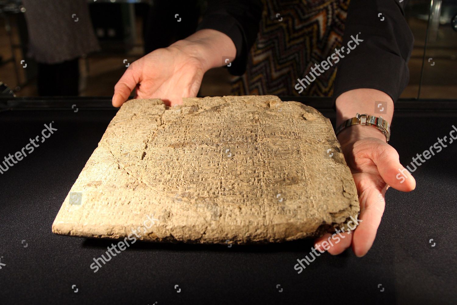 4000 Year Old Clay Tablet List Editorial Stock Photo - Stock Image ...