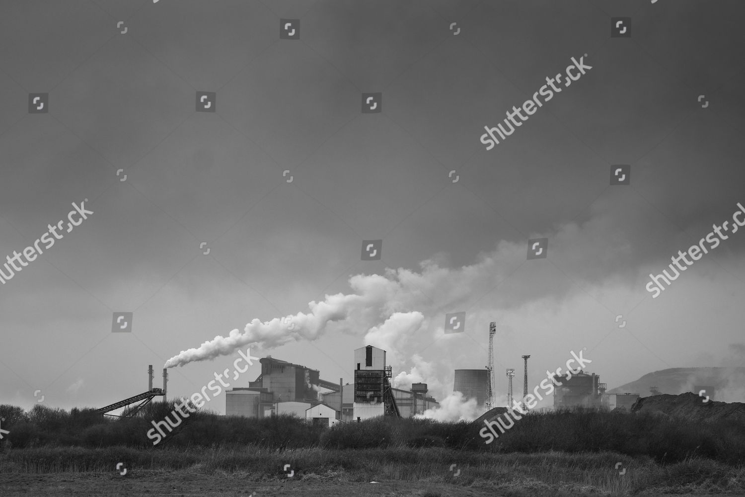 Tata Steel Works Port Talbot Wales Editorial Stock Photo - Stock Image ...